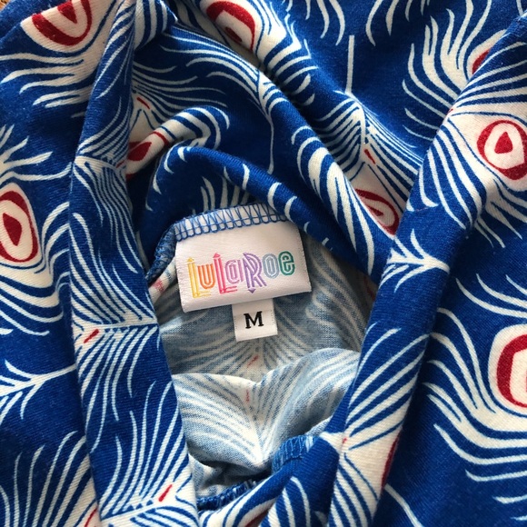 LuLaRoe | Skirts | Rare Htf Lularoe Peacock Patriotic Maxi Skirt | Poshmark